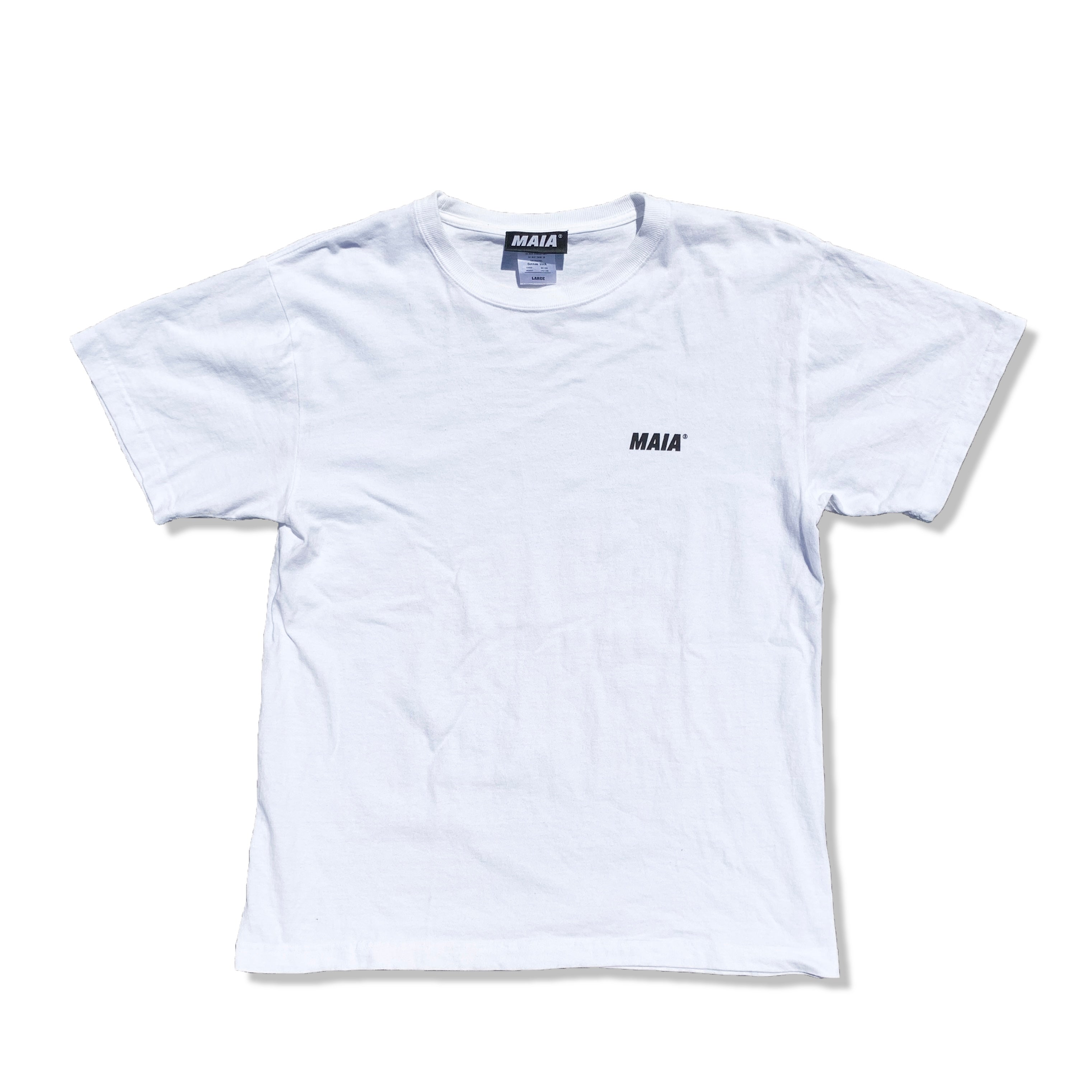 MAIA Signature T-shirt [WHITE] – MAIA.japan